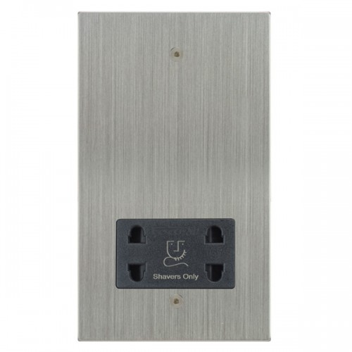 Focus SB Horizon Square Corners NHSC36.1B shaver socket (110/240V) in ...
