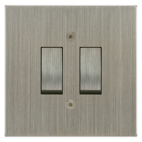 Focus SB Horizon Square Corners NHSN11.2 trimless 2 gang 20 amp 2 way ...