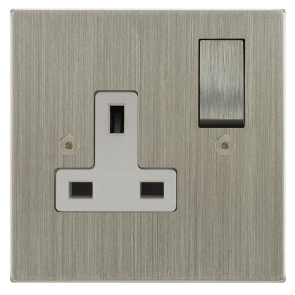 Focus SB Horizon Square Corners NHSN18.1W 1 gang 13 amp switched socket ...
