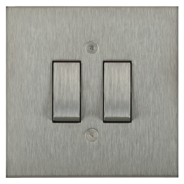 Focus SB Horizon Square Corners NHSS11.2 trimless 2 gang 20 amp 2 way ...