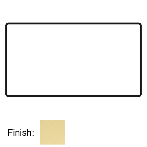 Focus SB Regency R37.2 double blank plate in Polished Brass at UK ...