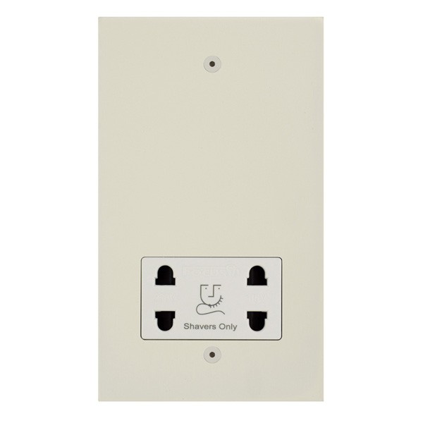 Focus SB True Edge TEAPW36.1W shaver socket (110/240V) in Primed White ...