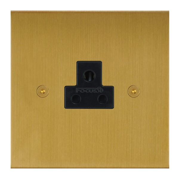Focus SB True Edge TEASB19.1B 1 gang 2 amp unswitched socket in Satin ...