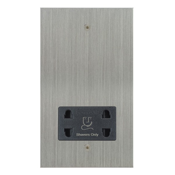 Focus SB True Edge TEASC36.1B shaver socket (110/240V) in Satin Chrome ...