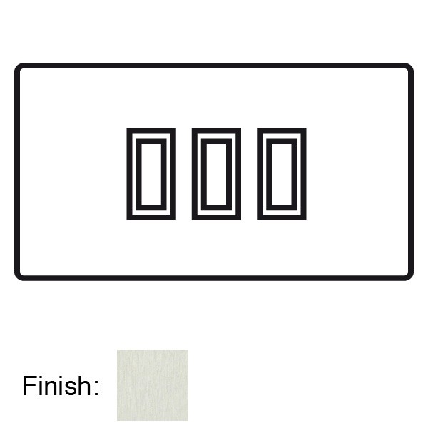 Focus SB Titan TSS11.3 trimless 3 gang 20 amp 2 way rocker switch in ...