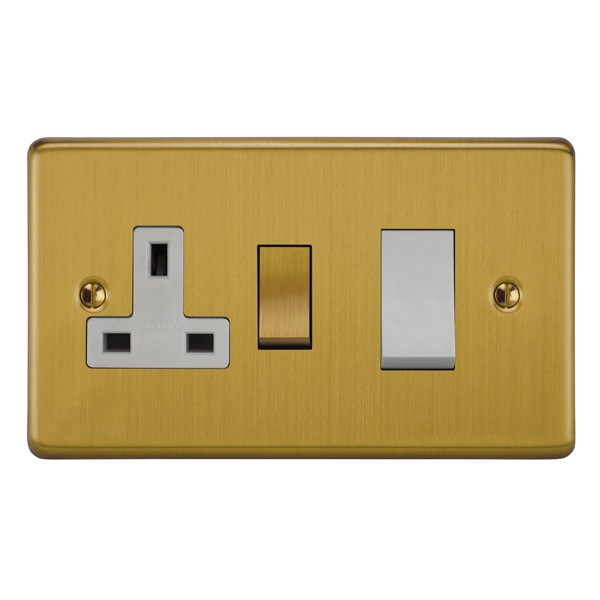 Focus SB Victorian VSB34.1W 45 amp cooker control switch and 13 amp ...