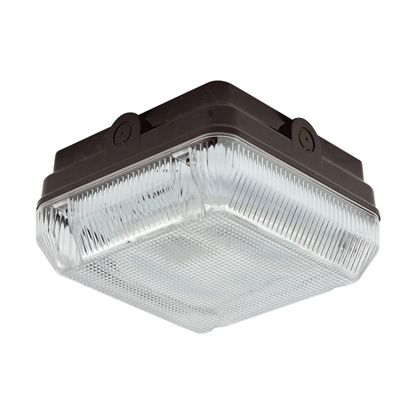 Ansell Lighting Astro CFL 28W Black Bulkhead with Prismatic Diffuser ...