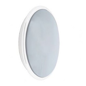 Ansell Lighting Eclipse 38W White Wall Light | UKES