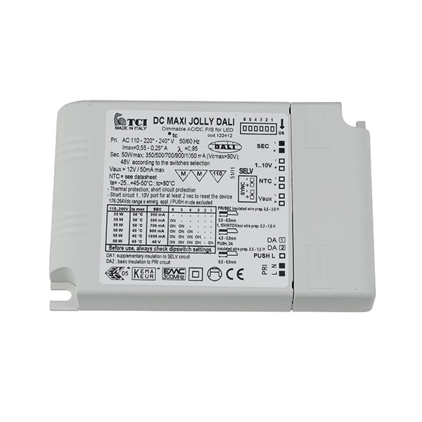Ansell Lighting Multicurrent and Multivoltage Dimmable 50W LED Driver ...