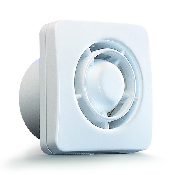 Silavent P1R retail pack and pull cord 100mm compact axial fans | UKES