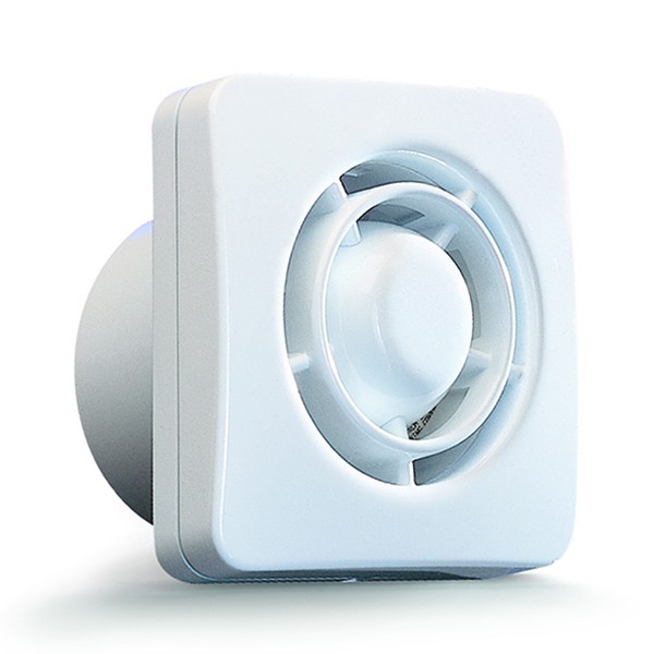 Silavent TL1VKR SELV, Retail pack and timer 100mm compact axial fans | UKES