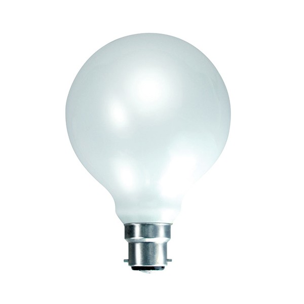 BELL Lighting 02018 95mm Globe 240v 60W E27 Long Life 3000 Hours | UKES