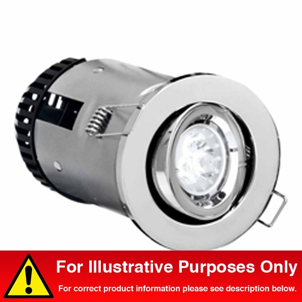 Aurora Lighting 12/240v AC Adjustable Long Form Universal Downlight ...