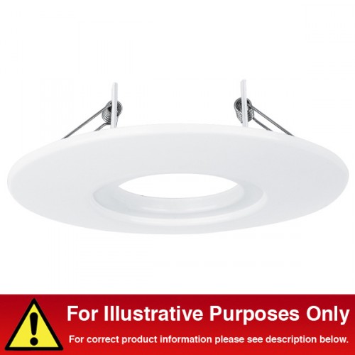 Aurora Lighting AU-FRLAPPC 85mm to 145mm i9 Downlight Adaptor Plate ...