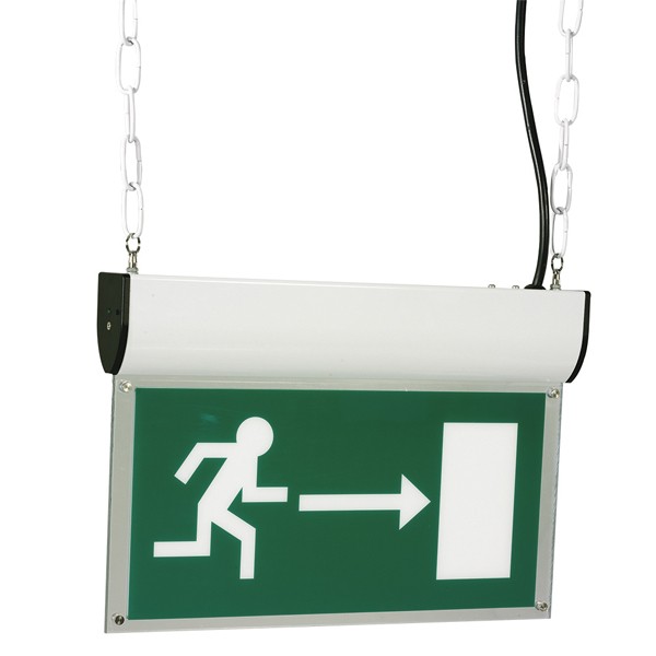 Aurora Lighting AU-LG3LR AU-EMLED32 Left/Right Emergency Exit Legend | UKES