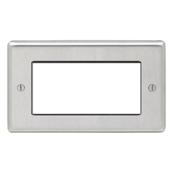 Eurolite Grid Stainless Steel Black Module Frame Double Plate with ...