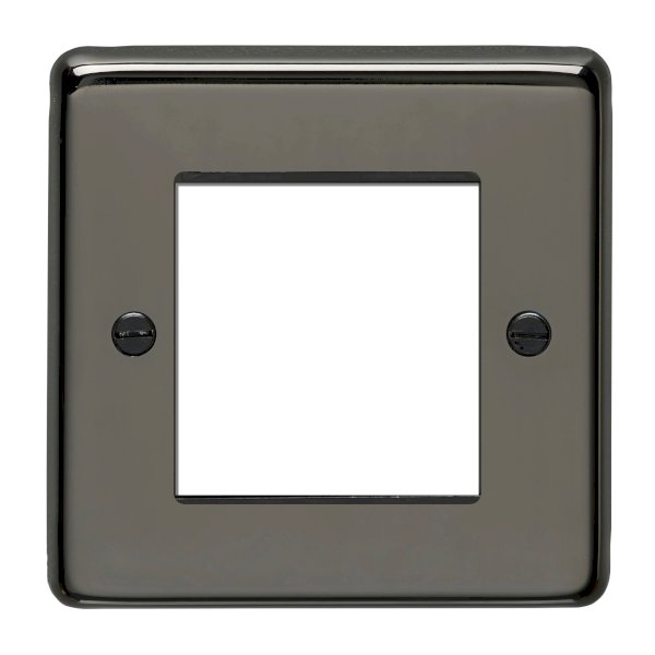 Eurolite Grid Black Nickel Black Module Frame Single Plate with Black ...