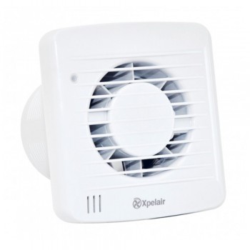 Xpelair 150mm 6 inch slimline fan with integral PIR control | UKES