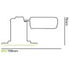 Collingwood Lighting Halers DLP38NWDIM-BEZELBR H2 Pro 38° Dimmable Fire ...