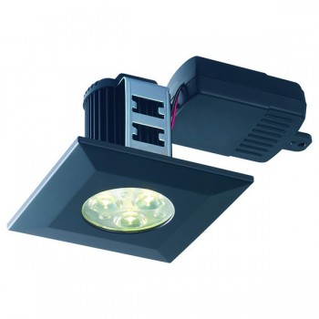 Collingwood Lighting Halers DLP60NWDIM-BEZELSQBLK H2 Pro 60° Dimmable ...