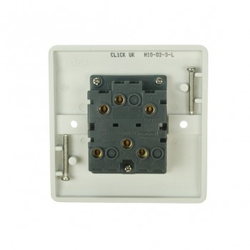 Click Mode 10amp White PVC Fan Isolator, Switches and Sockets, UK ...