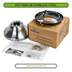 Fantasia Ceiling Fans Flush Mount Conversion Kit in Stainless Steel at ...