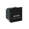 MK Electric Logic Plus™ Black 2A Dual USB Charging Euro Module | UKES