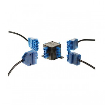 Click Flow 250V 20amp 1 in 3 out Connection Hub | UKES