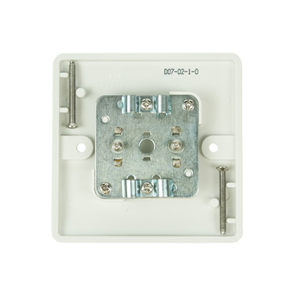 Click Mode White PVC Twin Coaxial Socket, Switches and Sockets, UK ...