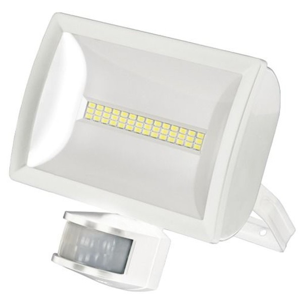 Timeguard LEDX20PIRWH 20W LED Energy Saver Wide Beam PIR Floodlight ...