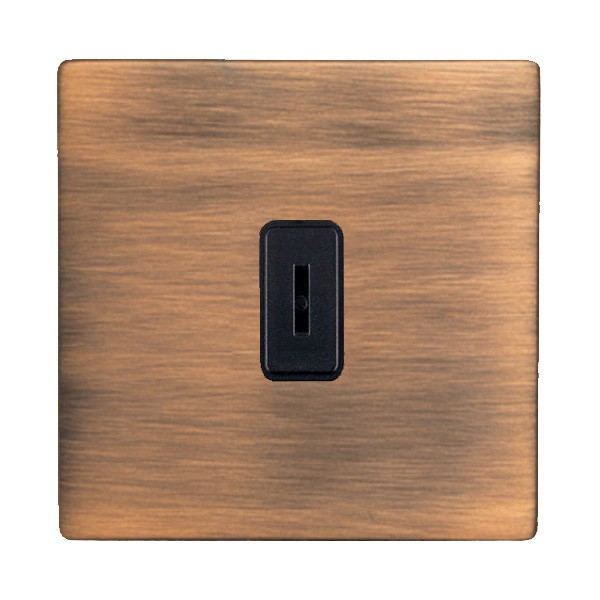 Hamilton Hartland CFX Copper Bronze 20AX 2 Way Key Switch with Black ...