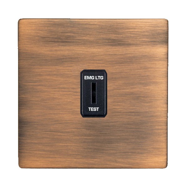 Hamilton Hartland CFX Copper Bronze 20AX 2 Way Key Switch Marked EMG ...