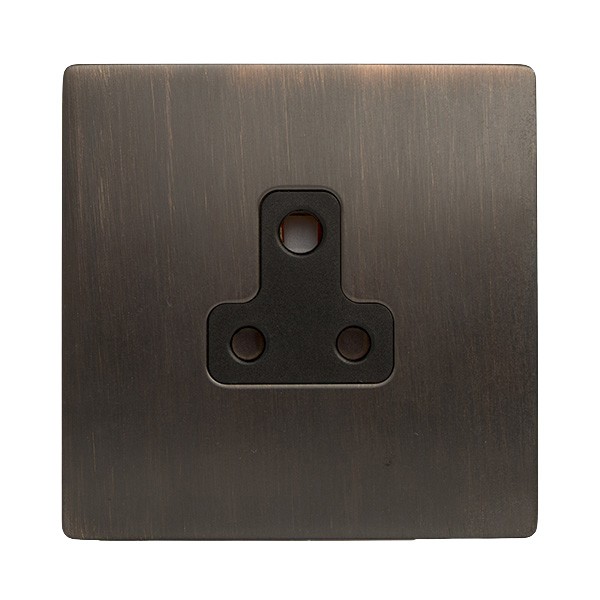Hamilton Hartland CFX Etrium Bronze 1 Gang 5A Unswitched Socket with ...