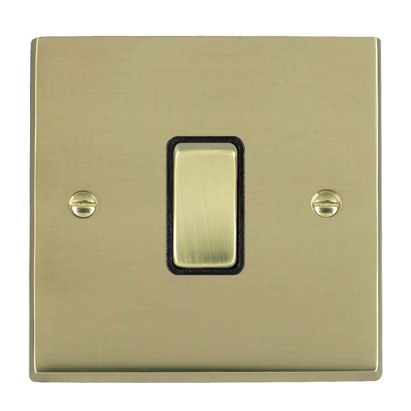 Hamilton Cheriton Victorian Polished Brass 1 Gang Push To Make ...