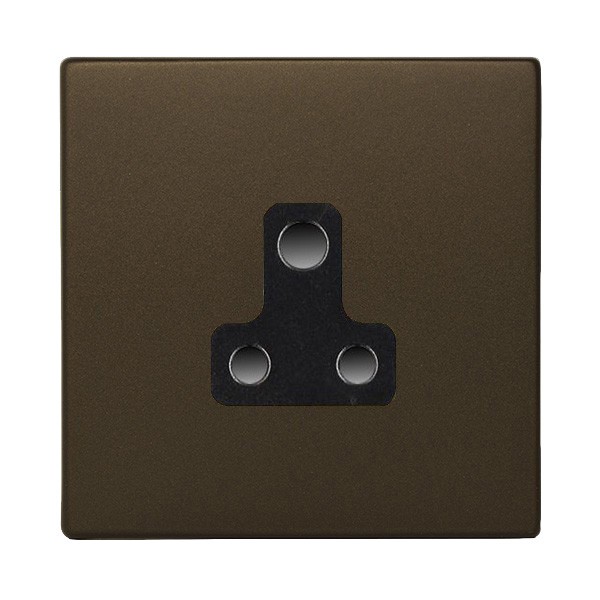 Hamilton Hartland CFX Richmond Bronze 1 Gang 5A Unswitched Socket with ...