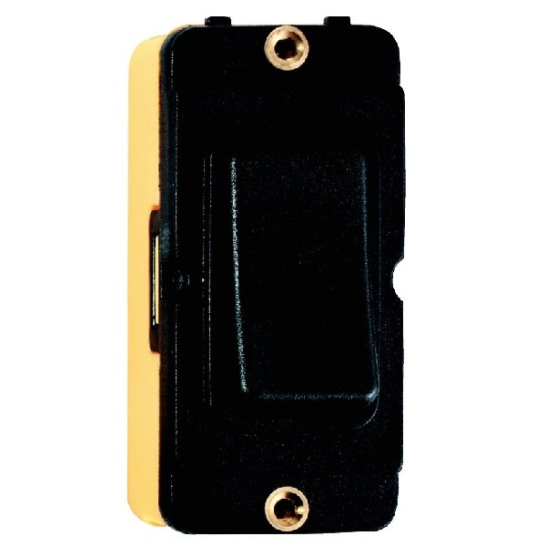 Hamilton GRID-IT 20AX Double Pole Switch Module with Black Rocker and ...