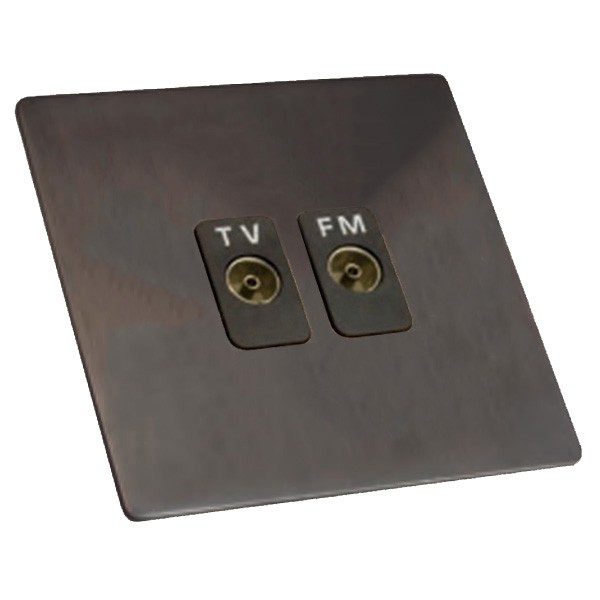 Hamilton Sheer CFX Etrium Bronze Isolated 1 In/2 Out TV/FM Diplexer ...