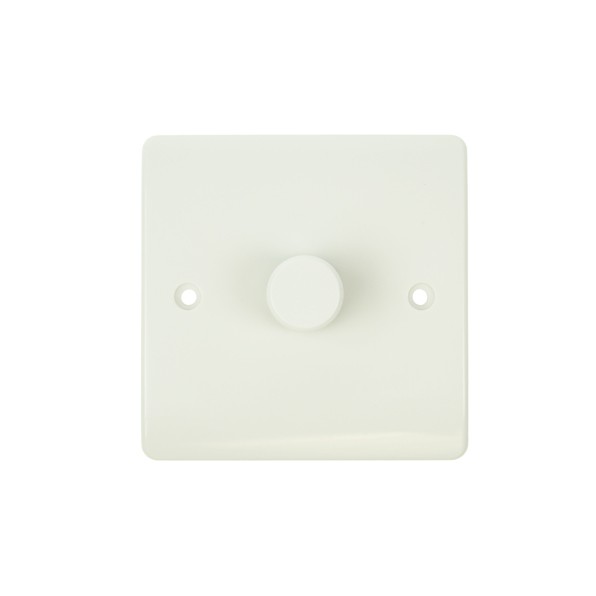 Click Mode Single 400watt 2 Way White PVC Dimmer Switch, Switches and ...