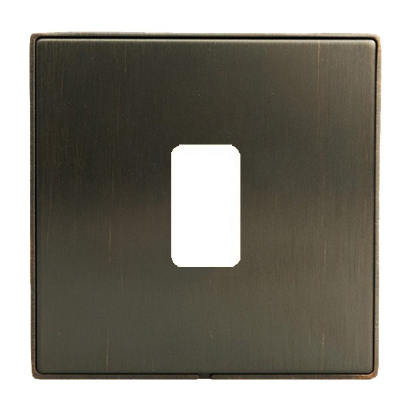 Hamilton Linea-Duo CFX Etrium Bronze Frame/Etrium Bronze Plate 1 Gang ...