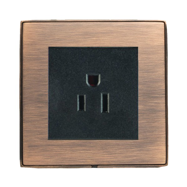 Hamilton Linea-Duo CFX Copper Bronze Frame/Copper Bronze Plate 1 Gang ...