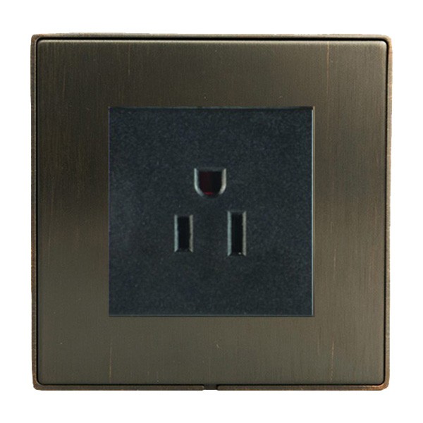 Hamilton Linea-Duo CFX Etrium Bronze Frame/Etrium Bronze Plate 1 Gang ...