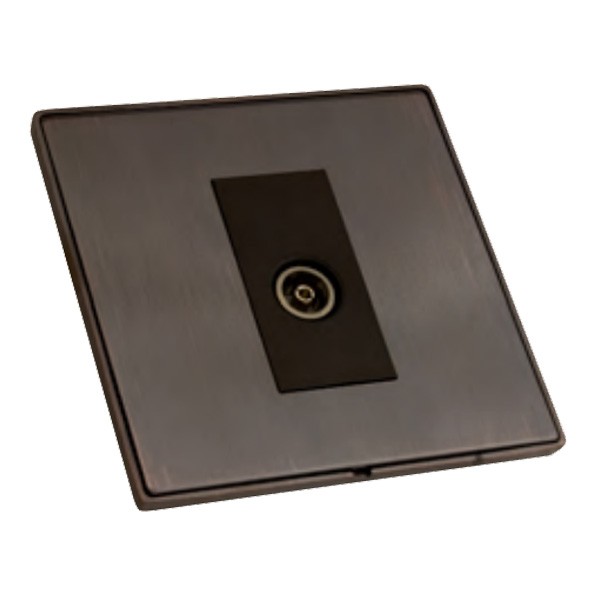 Hamilton Linea-Duo CFX Etrium Bronze Frame/Etrium Bronze Plate 1 Gang ...