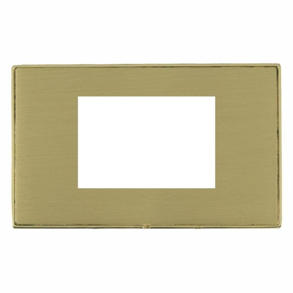 Hamilton Linea-Duo CFX Polished Brass Frame/Satin Brass Plate 3 Module ...