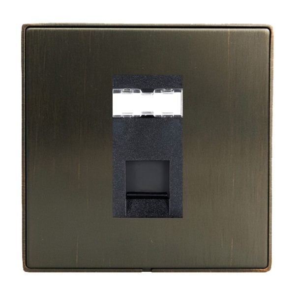 Hamilton Linea-Duo CFX Etrium Bronze Frame/Etrium Bronze Plate 1 Gang ...