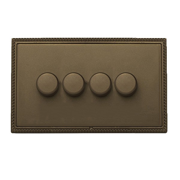 Hamilton Linea-Georgian CFX Richmond Bronze Frame/Richmond Bronze Plate ...