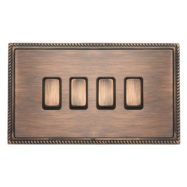 Hamilton Linea-Georgian CFX Copper Bronze Frame/Copper Bronze Plate 4 ...