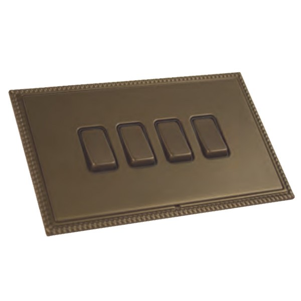 Hamilton Linea-Georgian CFX Richmond Bronze Frame/Richmond Bronze Plate ...