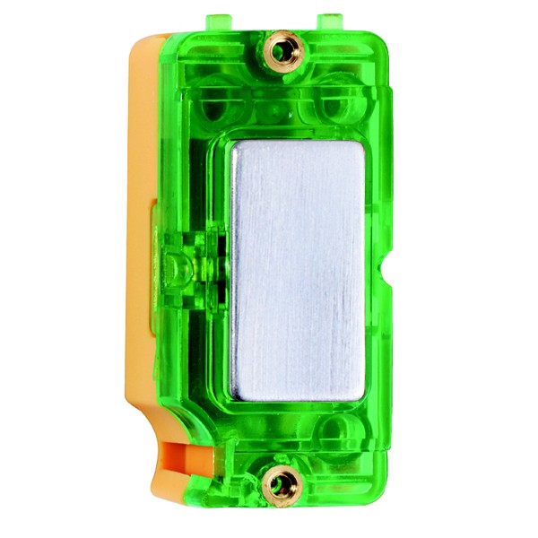 Hamilton GRID-IT Neon Halo Module with Satin Chrome Insert and Green ...