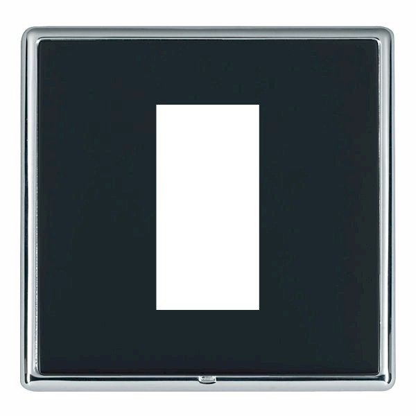 Hamilton Linea-Rondo CFX Bright Chrome Frame/Piano Black Plate 1 Module ...