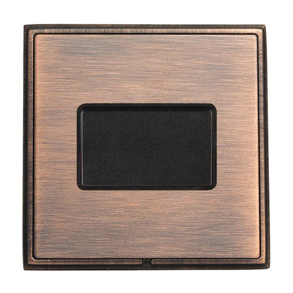 Hamilton Linea-Rondo CFX Copper Bronze Frame/Copper Bronze Plate 1 Gang ...